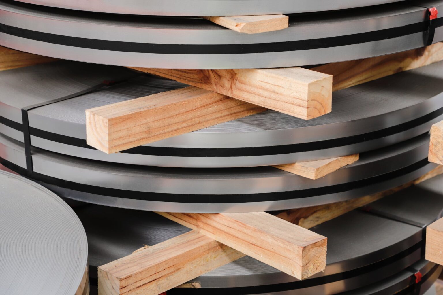 Stamping metal coil - manufacture of stamped parts