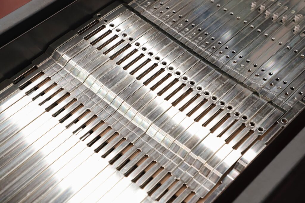 Stamping metal coil - manufacture of stamped parts