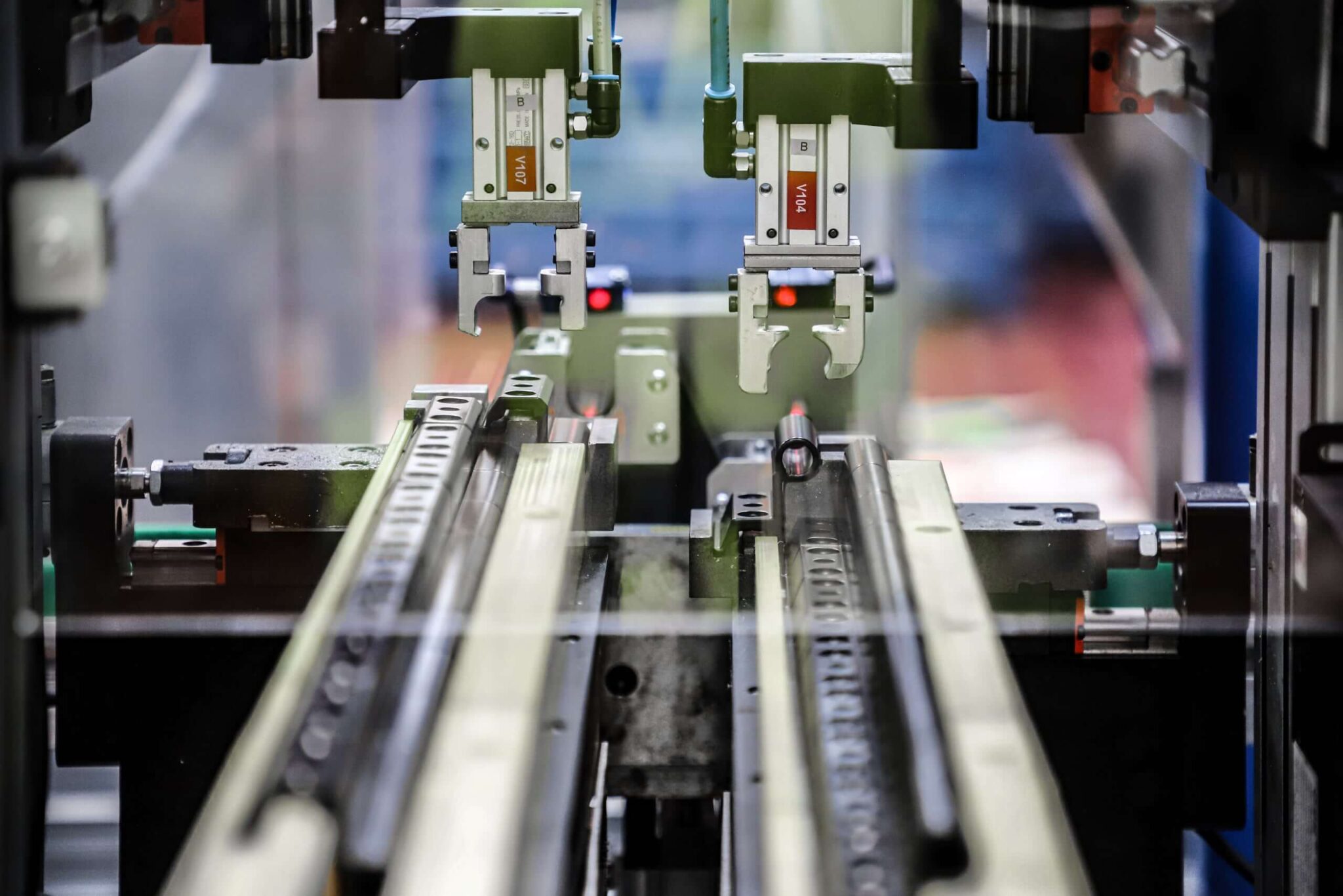 Assembly of parts and components